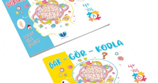 Mavi Kitap Kodlama Seti 2 Kitap 4-5-6 Yaş